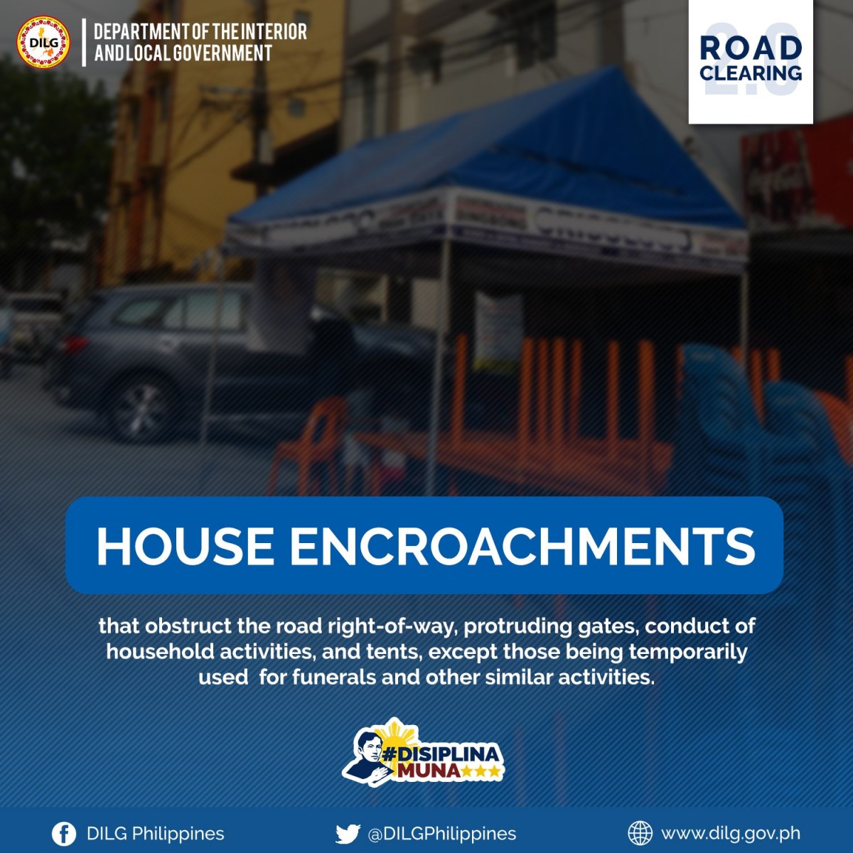 11 Examples of Road Obstructions - DILG - People's Domain