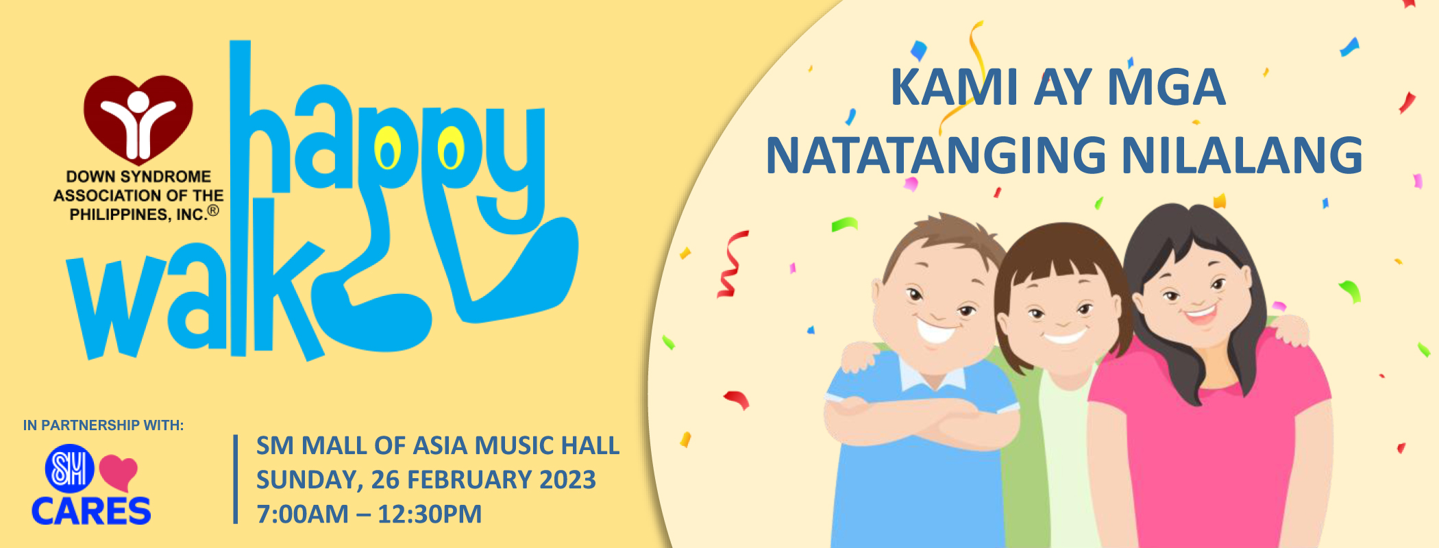 SM Cares, DSAPI led Happy Walk for Down Syndrome - People's Domain